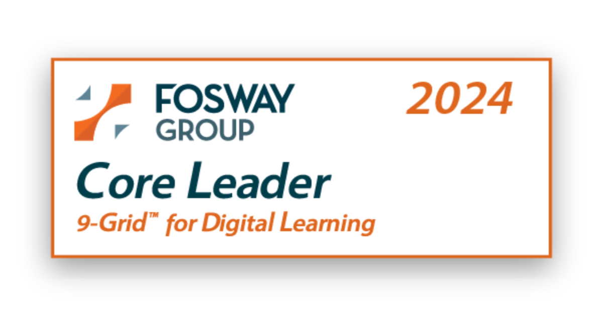 Sponge Learning | Sponge named Core Leader on 2024 Fosway 9-Grid™ for Digital Learning for third ...